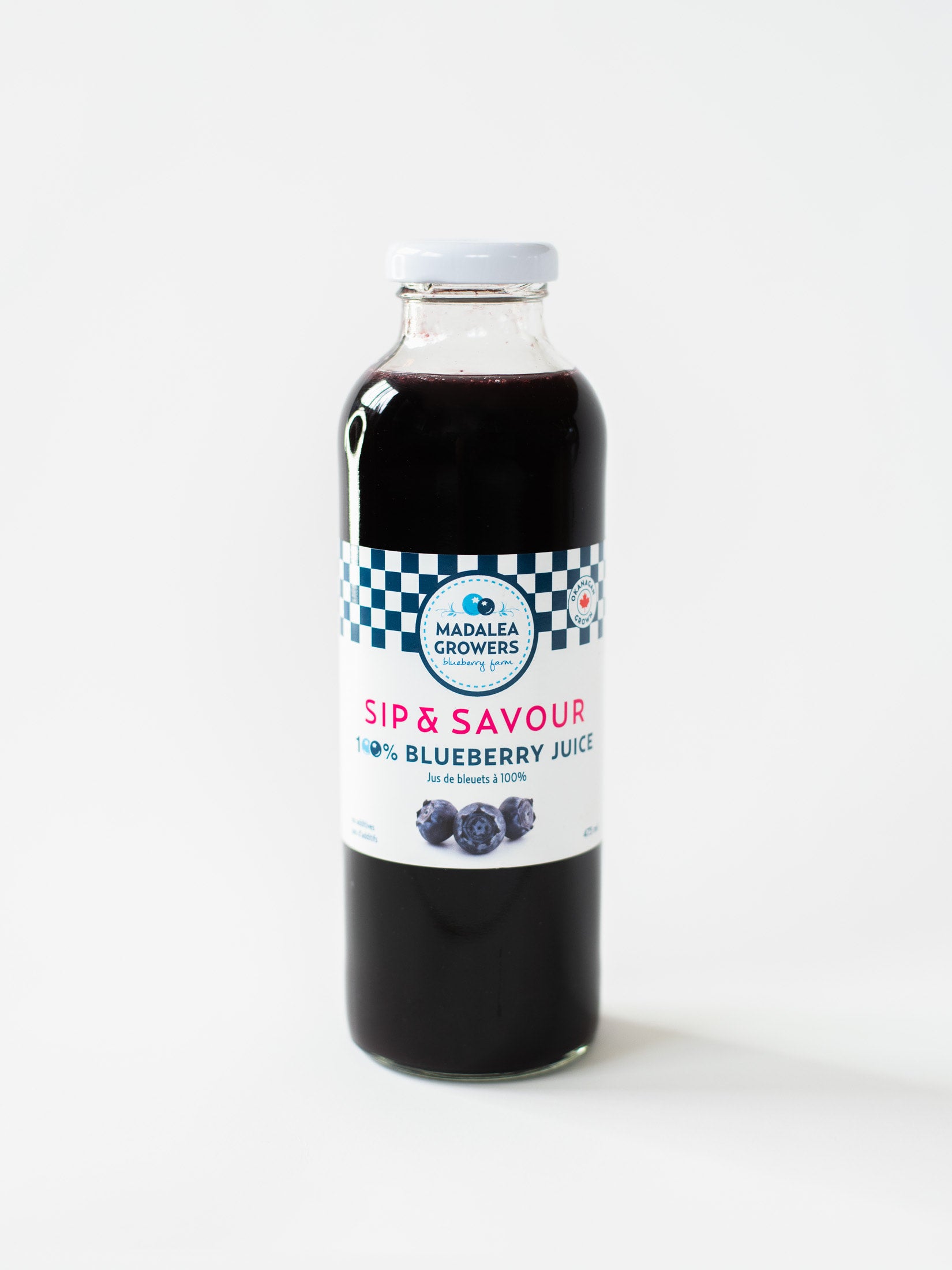 100% Pure Blueberry Juice | Madalea Growers